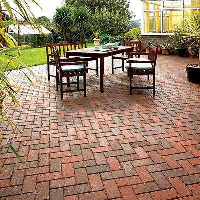 Concrete Block Paving Brindle 200 x 100 x 50mm - Pack of 488