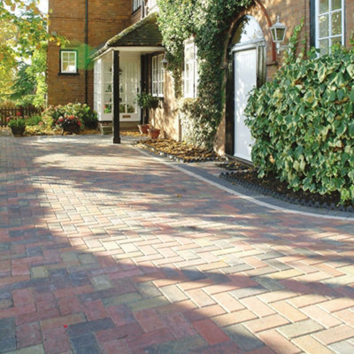 Concrete Block Paving Burnt Oker 200 x 100 x 50mm - Pack of 488