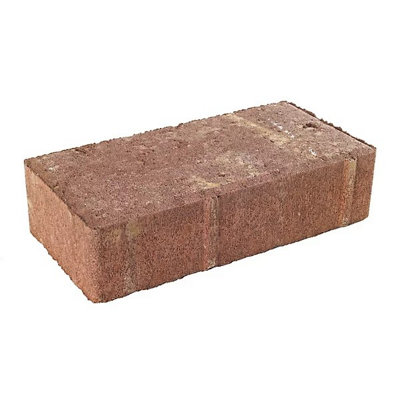 Concrete Block Paving Red 200 x 100 x 50mm - Pack of 488