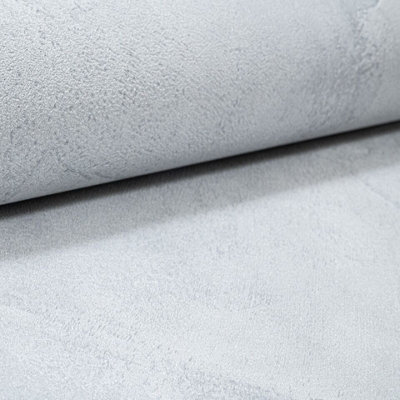 Concrete Effect Wallpaper Plain Non-Woven Vinyl Paste The Wall