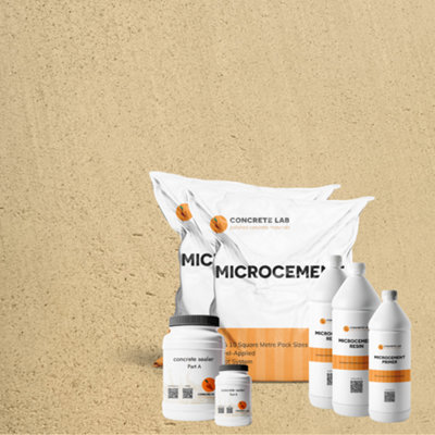 Concrete Lab Deep Buff Matt Microcement Floor Kit 5m2