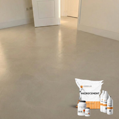 Concrete Lab Light Buff Matt Microcement Floor Kit 10m2