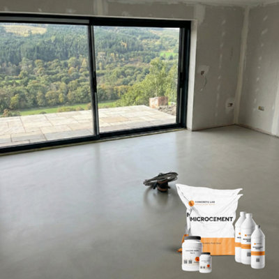 Concrete Lab Light Buff Matt Microcement Floor Kit 5m2