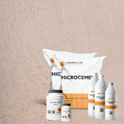 Concrete Lab Pink Matt Microcement Wall Kit 10m2