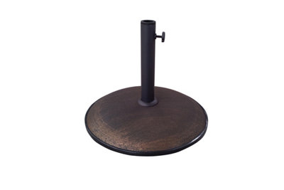 Concrete MRB506MAL Bronze Free Standing Umbrella Base with 48mm Tube ...