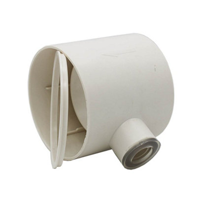 Condensation Trap With Overflow - 100mm | DIY at B&Q