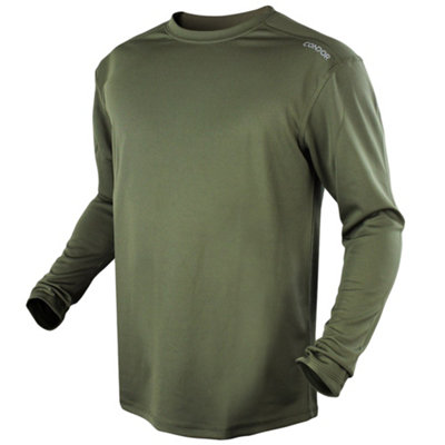 Condor Maxfort Long Sleeve Training Base Layer Top Olive Drab size Large