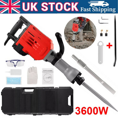 CONENTOOL Electric Breaker 15kg Hex Shank Electric Demolition Hammer ...