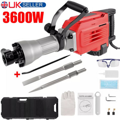 CONENTOOL Electric Breaker 15kg Hex Shank Electric Demolition Hammer ...