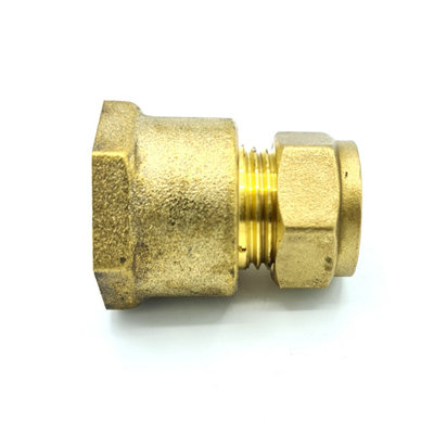 Conex 15mm x G3/4 Female Coupler Adaptor Brass Compression Fittings ...