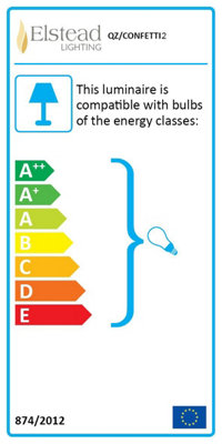 Confetti 2 Light Wall Light - Old Silver