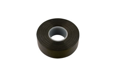 Connect 30384 Advance AT7 Black PVC Tape 19mm x 20m Pk 10 | DIY at B&Q
