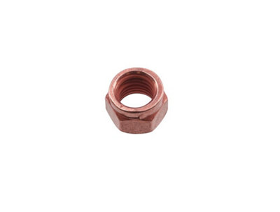 Connect 30738 Copper Flashed Nut Slotted Lock M10 x 1.5 x 14mm Hex 5pc ...