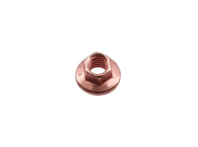 Connect 30742 Copper Flashed Nut Flanged & Self Locking M8 x 1.25 x ...