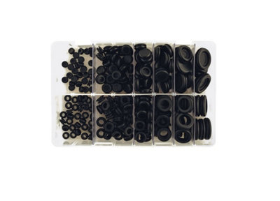 Connect 31883 240pc Assorted Wiring & Blanking Grommets | DIY at B&Q