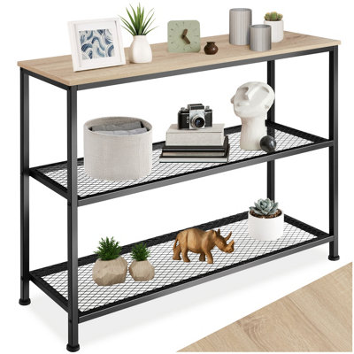 Console Table Bristol - Industrial Wood Light, Oak Sonoma