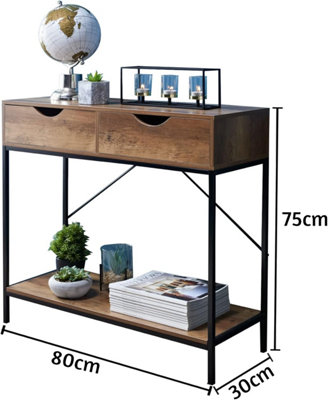 Console Table Slim Side Table Living Room Tables Hallway Furniture ...