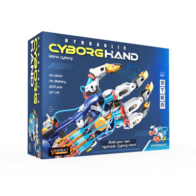 Construct and Create Build Your Own Hydraulic Cyborg Hand at B&Q