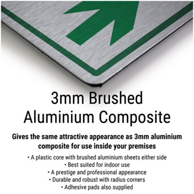 CONSTRUCTION SITE KEEP OUT Warning Sign - Landscape Alum Com 600x450mm