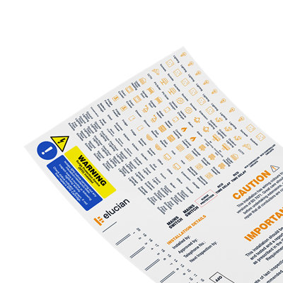 Consumer Unit Fuse Board Sticker Set