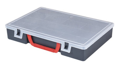 Container Jewelry Tool Box Case Organizer - Size 220x300x55mm | DIY at B&Q