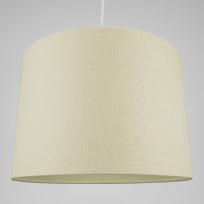 Contemporary and Sleek Cream Linen 16 Lamp Shade with Cotton Inner Lining