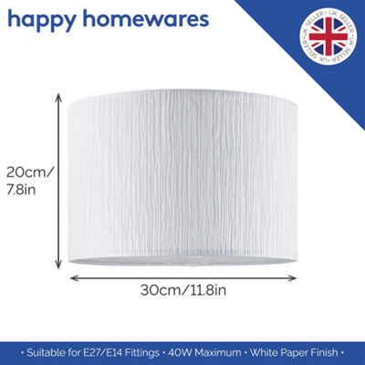 Contemporary and Sleek Pendant Lighting Shade Crafted from Wrinkled ...