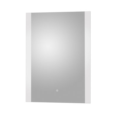 Contemporary Rectangular LED Illuminated Touch Sensor Mirror with ...