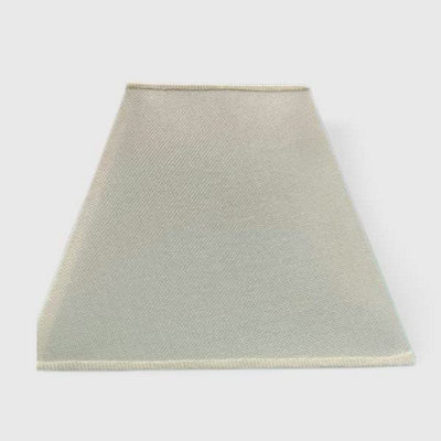 Contemporary & Sleek Soft Fabric Stylish Empire Square Linen 60w Light ...