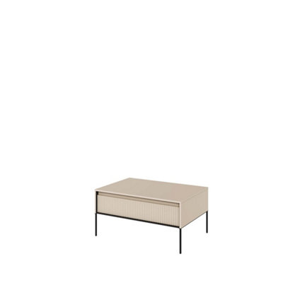 Contemporary TREND Coffee Table with Storage (H)500mm (W)1000mm (D ...