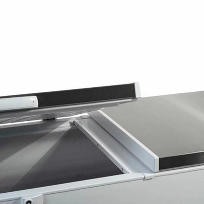 CONTENDER FZC019 655L TWIN LID COMMERCIAL CHEST FREEZER FROST FREE D ...