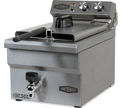 Contender Single 10L Electric Commercial Fryer | DIY at B&Q