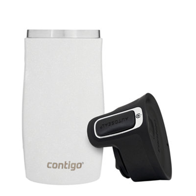 Contigo West Loop Mini Autoseal Travel Mug 300ml - Salt (White)
