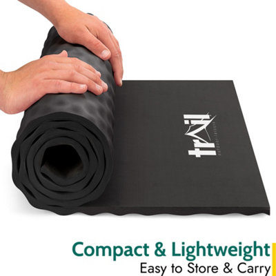 Contour Camping Mat 15mm Thick Sleeping Roll Pad Waterproof Lightweight ...