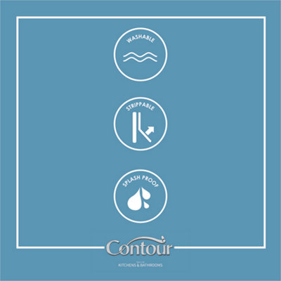 Contour London White Tiled Wallpaper