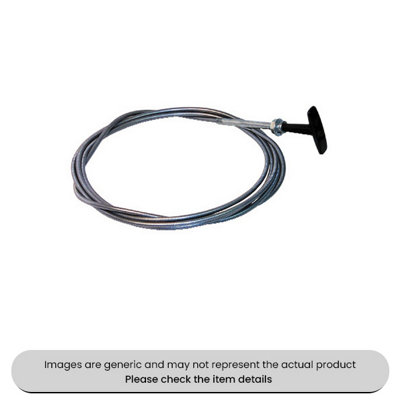 Control Cables T Handle Piano Wire Inner 10FT Pack Qty 2