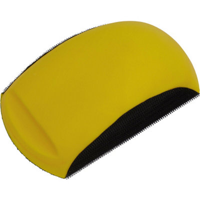 Convex Sanding Block - 90mm x 150mm - Hook and Loop Surface - Resilient ...