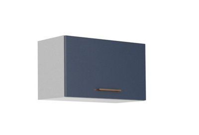 Cooker Hood Cabinet Kitchen 600mm Wall Unit Half Height Cupboard Dark ...
