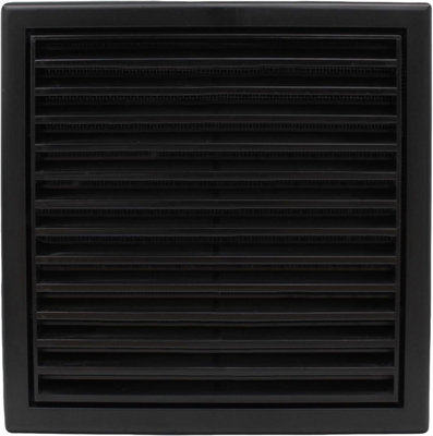 Cooker Hood Duct Vent Kit Fan Extract 150mm Black