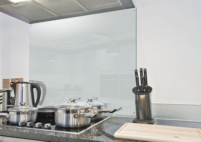 Cooker Splashback 900x750x6mm Glass- High Temperature Glass Hob ...
