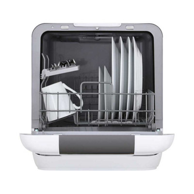 Cookology 3 Place Setting Table Top Dishwasher in Compact Mini Size ...