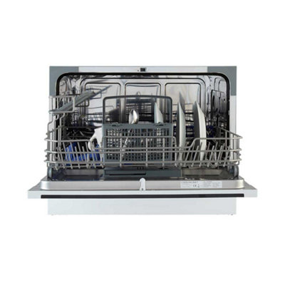 Cookology 6 Place Setting Table Top Dishwasher in Compact Size ...