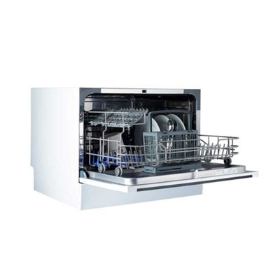 Cookology 6 Place Setting Table Top Dishwasher in Compact Size ...