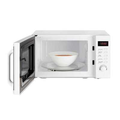 Cookology 800W Microwave 20L Digital Freestanding CFSDI20LWH White
