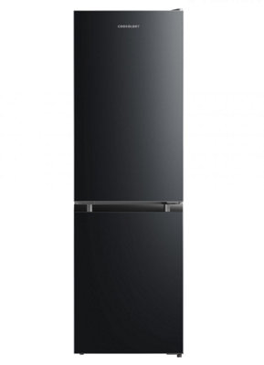 Cookology CFF174BK 174L Freestanding Fridge Freezer, Static Cooling ...