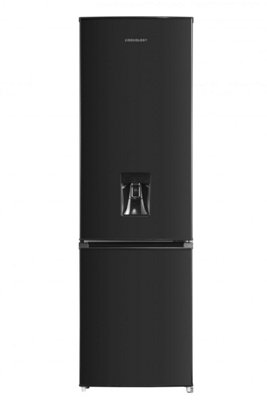 Cookology CFF268WDBK 268L Frost Free Fridge Freezer, Water Dispenser ...