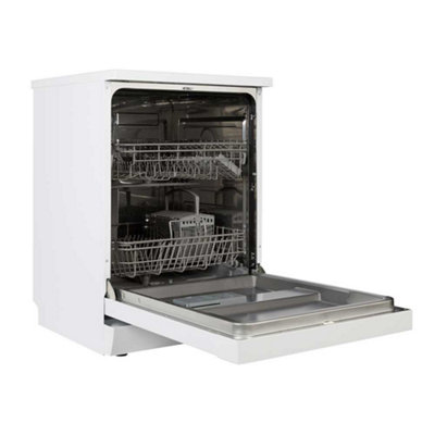 Cookology CFSD613WH 60cm Full Size Dishwasher, White, 13 Place Settings ...