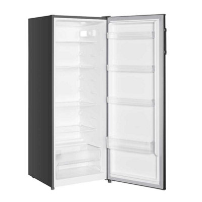 COOKOLOGY CTFR240IX 240L TALL LARDER FRIDGE, INOX, 143CM HIGH, 55CM ...