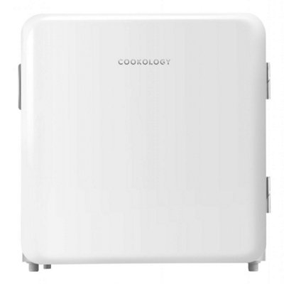 Cookology Retro Freestanding Fridge with Chiller Box, Self Closing Door ...