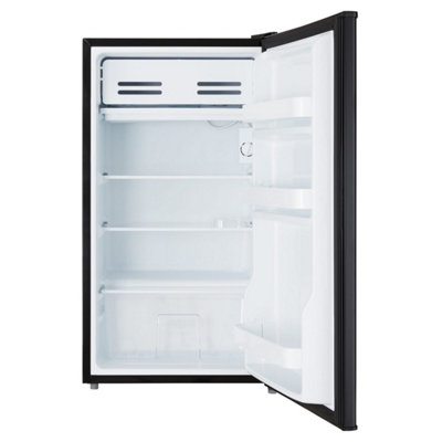 Cookology UCIF93BK 93L Under Counter Fridge, Black, Adjustable Temp ...